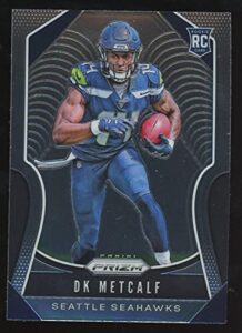 2019 panini prizm #343 dk metcalf rc rookie seattle seahawks nfl football trading card