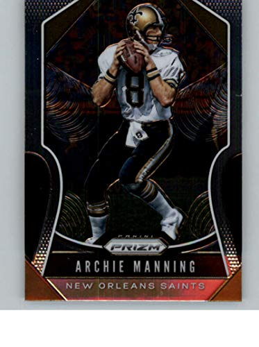 2019 Panini Prizm #297 Archie Manning New Orleans Saints NFL Football Trading Card