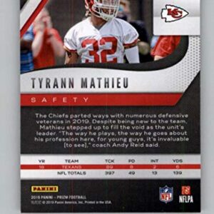 2019 Panini Prizm #214 Tyrann Mathieu Kansas City Chiefs NFL Football Trading Card