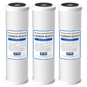 Fits Whirlpool WHKF-DB1 Undersink Water Filter Compatible Cartridges 3 Pack