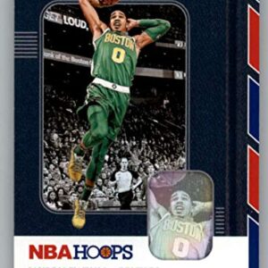 2019-20 Panini Hoops Frequent Flyers #4 Jayson Tatum Boston Celtics Basketball Card