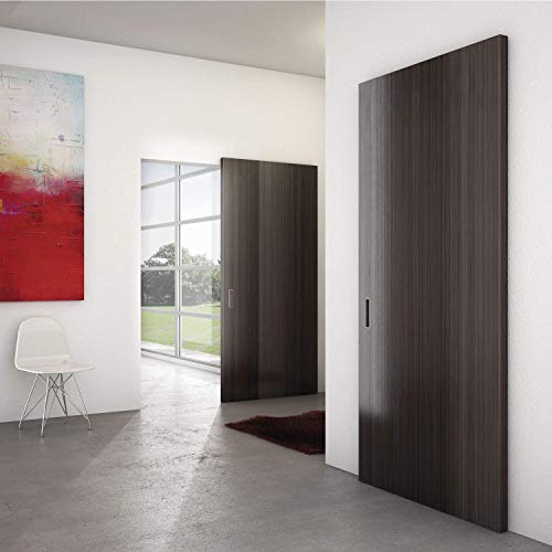 Milcasa Magic 2 – Wall Mount Concealed Sliding System for Wood Doors (Door is NOT Included) - Completely Concealed Hardware and Track (1800) Made in Italy