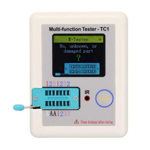 multi-function tester, 3.5 inch colorful display pocketable multifunctional tft backlight transistor lcr-tc1 tester for diode triode capacitor resistor transistor lcr esr npn pnp mosfet lw21