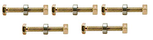 Shear Pins & Nuts Compatible with AYP Sears Craftsman Parts 722130 1501216MA 9524MA 301172 301172MA (5-Pack)