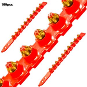 0.27 Caliber Red Shot Strip Loads, Power Fasteners Actuated Powder Loads (100-Count)