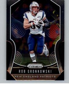 2019 panini prizm #22 rob gronkowski new england patriots football nfl