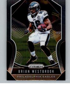 2019 panini prizm #50 brian westbrook philadelphia eagles football nfl