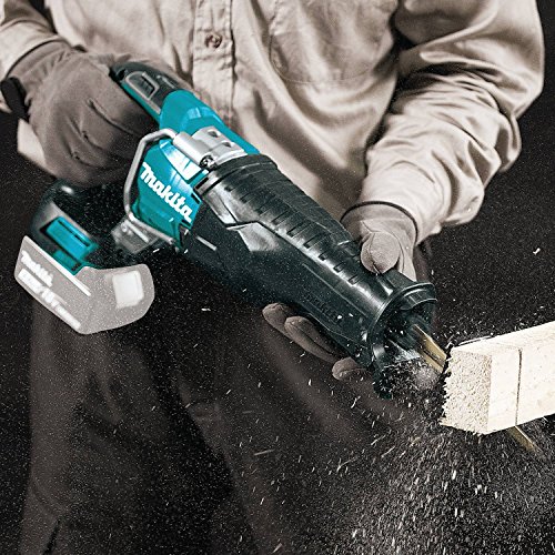 Makita XRJ05Z-R 18V LXT Brushless Lithium-Ion Cordless Reciprocating Saw (Tool Only) (Renewed)