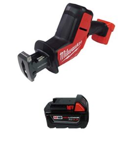 milwaukee 2719-20 18v reciprocating saw w/ 48-11-1850 redlithium 5.0ah battery