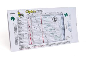 clyde's garden planner - clyde's vegetable planting slide chart