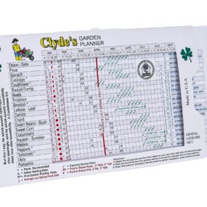 Clyde's Garden Planner - Clyde's Vegetable Planting Slide Chart