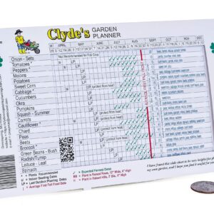 Clyde's Garden Planner - Clyde's Vegetable Planting Slide Chart