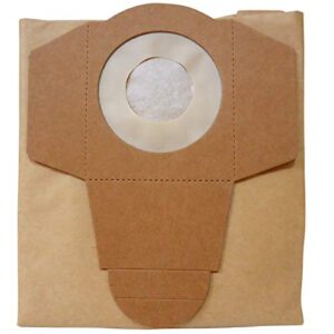 Vac BIG55001 Vacuum Filter Bags, 3 Pack | Designed to Fit 4 to 12 Gallon Kubota, Big Vac TOOLMASTER, & FIXMAN Vacuums| Fits 4 Gallon Kubota Shop Vac from Costco | Shop Vac Filtered Vacuum Bags