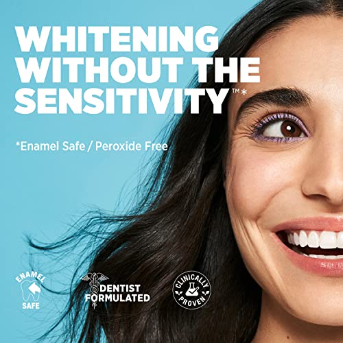 Lumineux Teeth Whitening Kit - Includes 7 Whitening Treatments, 1 Mouthwash, 1 Toothpaste & 1 Toothbrush - Natural & Enamel Safe for Sensitive Teeth - Fluoride Free, SLS Free & Dentist Formulated