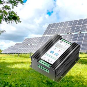 SolaMr 1000W 12V / 24V Wind Solar Hybrid Charge Controller Fits for 600W Wind and 400W Solar Power Boost Charge Solar PWM Charging Technology Digital Intelligent Regulator with LCD Display