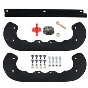 99-9313 rubber paddle, 55-8760 scraper for toro 20" 21" ccr snowblower ccr2000 ccr2400 ccr2450 ccr2500 ccr3000 ccr3600 ccr3650 snow blower with hardware kit