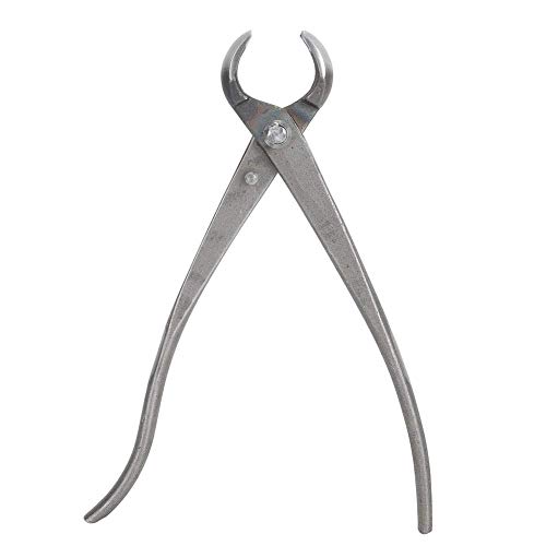 Hand Forged Bonsai Concave Branch Cutter,Branch Cutter Multifunction Carbon Steel Garden Branch Cutter Long Handle Scissor Bonsai Pruning Shear Tool