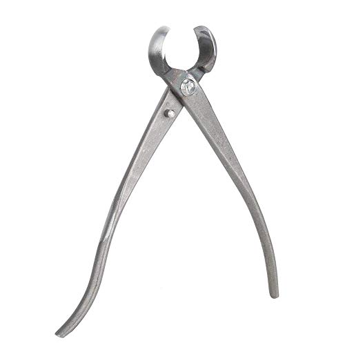 Hand Forged Bonsai Concave Branch Cutter,Branch Cutter Multifunction Carbon Steel Garden Branch Cutter Long Handle Scissor Bonsai Pruning Shear Tool