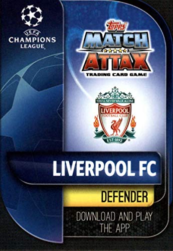 2019-20 Topps UEFA Champions League Match Attax #LIV 3 Virgil van Dijk LIVERPOOL FC Official Futbol Soccer Trading Card Game Playing Card