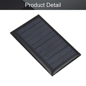 Fielect 5V 0.15W Polycrystalline Mini Solar Panel Module DIY for Light Toys Charger 53x30mm 1Pcs