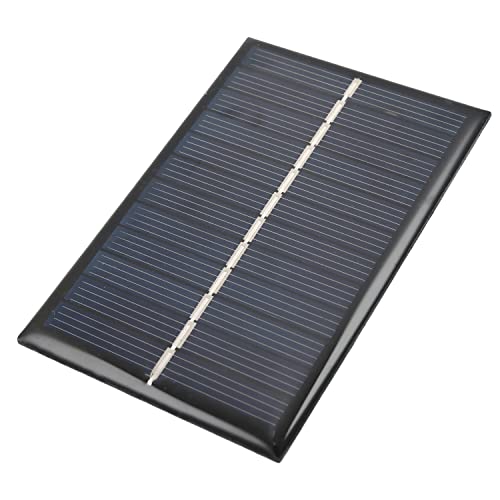 Fielect 6V 0.6W Polycrystalline Mini Solar Panel Module DIY for Light Toys Charger 90x60mm 1Pcs