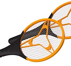 Hoont Bug Zapper Racket- 2 Pack Electric Fly Swatter | Large Handheld Indoor