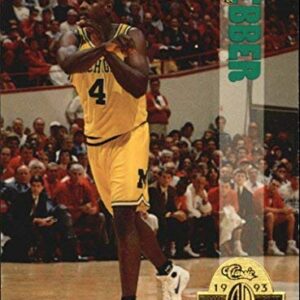 1993 Classic Four Sport #1 Chris Webber Trading Card