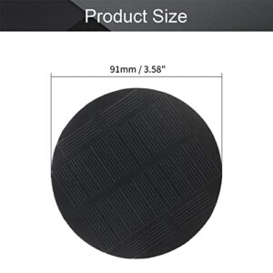 Fielect Mini Solar Panel 5.5V 0.85W Polycrystalline Solar Epoxy Cell Charger DIY Solar System Kit for Light Toys Charger, 91mm Diameter