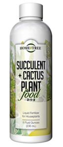 succulent and cactus fertilizer by home + tree - every bottle sold plants a tree