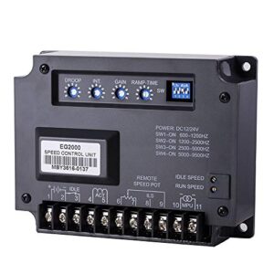 knowtek eg2000 engine speed control unit controller 10-32vdc for gasoline diesel generator electronic governor