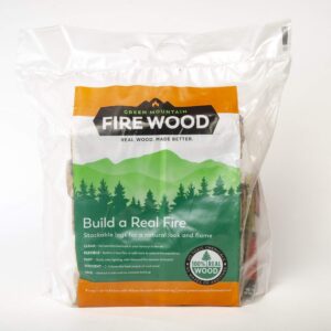 Green Mountain Firewood 8 Log Bundles – The Cleanest, Most Efficient, Most Advanced Fire Wood on Earth…