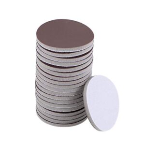 uxcell 3-inch sanding sponge hook and loop sanding disc wet/dry for car wood drywall metal brown corundum 3000 grit 20 pcs