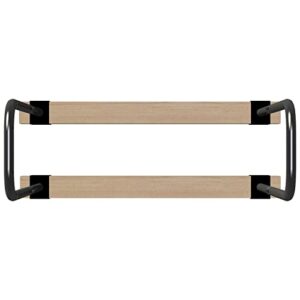 Landmann 82800 Lumberjack Series Adjustable Log Rack, Black