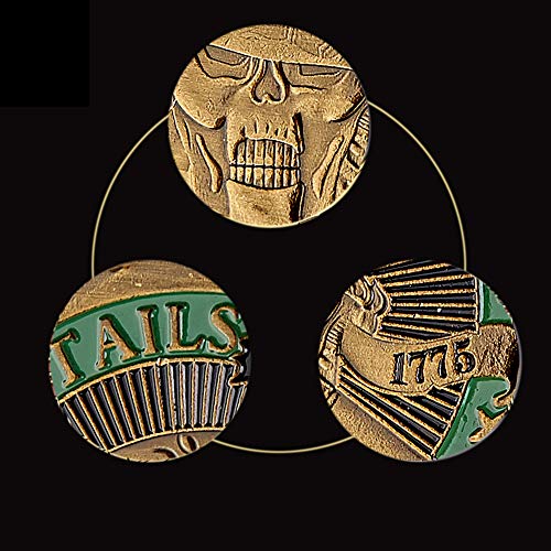 Good Luck Heads Tails Challenge Coin，Heads We Win Tails You Lose