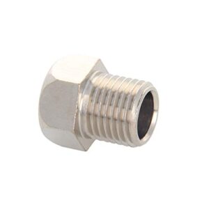 MroMax Mist Nozzle - 1/4BSPF Male Thread 1.5mm Orifice Diameter Stainless Steel Fine Atomizing Spray Tip 1Pcs