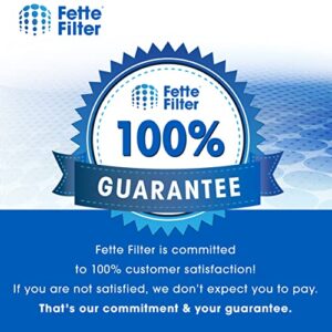 Fette Filter- HEPA Wet Dry Vacuum Filter Compatible with Milwaukee 49-90-1900 for Gallon Wet/Dry Vacuum M18 2 Gallon (0880-20), M12 FUEL 1.6 Gallon (0960-20), M18 FUEL PACKOUT (0970-20). 4 QTY