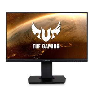 asus tuf gaming vg249q 23.8” monitor 144hz full hd (1920 x 1080) 1ms ips elmb freesync eye care displayport hdmi d-sub,black