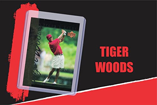 Tiger Woods Golf Cards (5) Assorted Trading Card Bundle