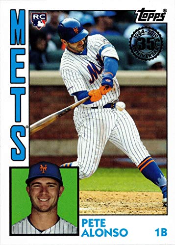 2019 Topps Update 1984 Topps Baseball Design #84-11 Pete Alonso Rookie Card