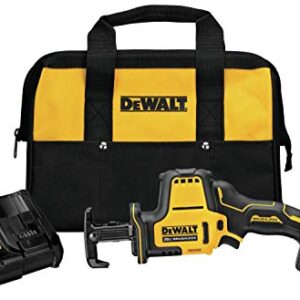 DEWALT DCS369P1 Atomic 20V Max* Cordless One-Handed Reciprocating Saw Kit