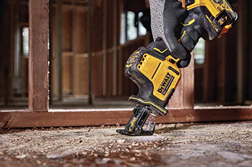 DEWALT DCS369P1 Atomic 20V Max* Cordless One-Handed Reciprocating Saw Kit