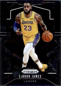 2019-20 panini prizm #129 lebron james los angeles lakers basketball card