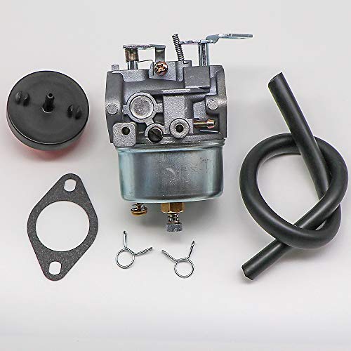 KIPA Carburetor For Tecumseh 632334A 632334 HM70 HM80 HMSK80 HMSK90 Snowblower Engines With Gasket Fuel Filter