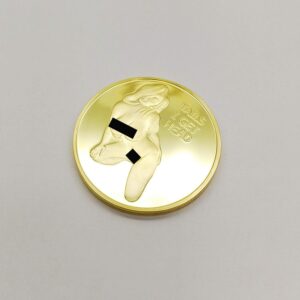 Commemorative Coin Sexy Stripper Sexy Woman Pin Up Good Luck Heads Tails Challenge Coin Souvenir - Gift for Men