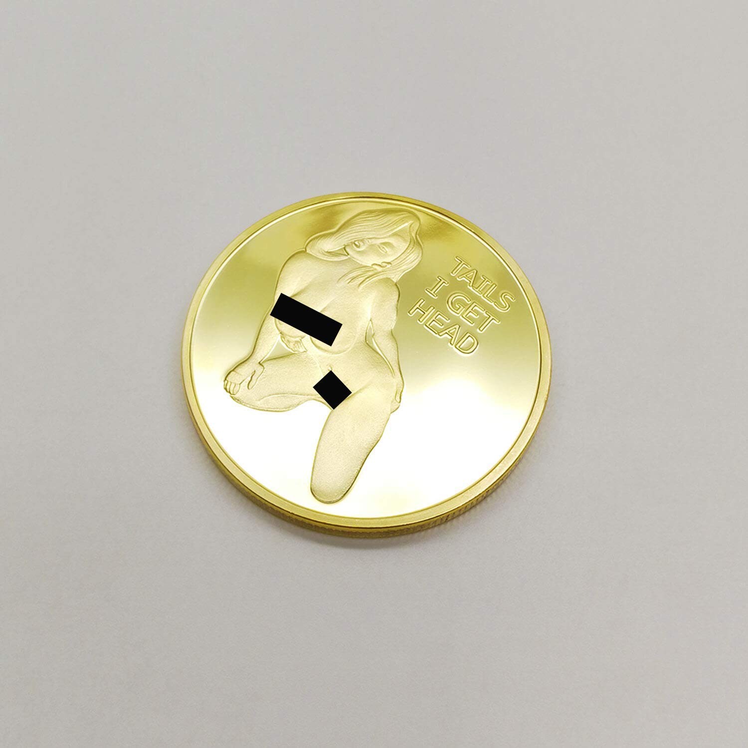 Commemorative Coin Sexy Stripper Sexy Woman Pin Up Good Luck Heads Tails Challenge Coin Souvenir - Gift for Men