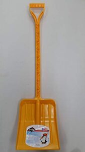 garant kids poly snow shovel 0-3/8" plastic - yellow