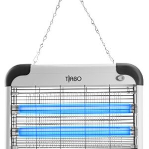 Tiabo Electronic Bug Zapper Indoor Insect Killer - 20W Mosquito, Fly, Moth, Gnat, Wasp or Any Pest Killer Electric Zapper UV Bulbs - for Residential & Commercial use