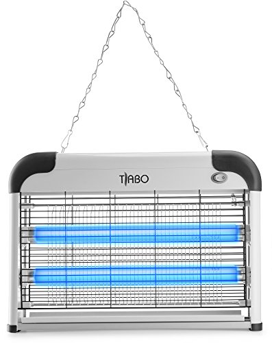 Tiabo Electronic Bug Zapper Indoor Insect Killer - 20W Mosquito, Fly, Moth, Gnat, Wasp or Any Pest Killer Electric Zapper UV Bulbs - for Residential & Commercial use