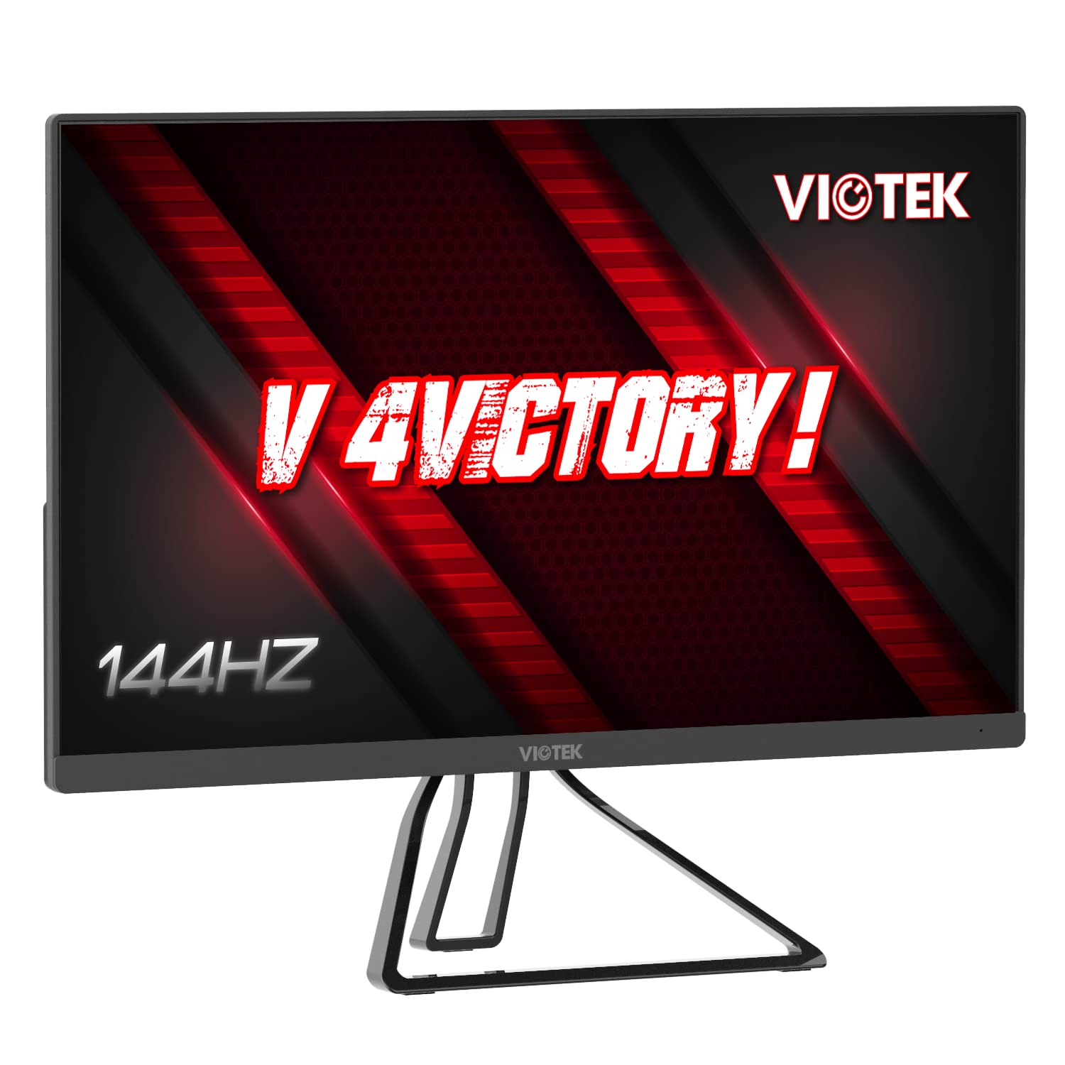 Viotek GFV22CB Ultra-Compact 22-Inch 144Hz Gaming Monitor | 1080P Full-HD 5ms | G-Sync-Compatible FreeSync FPS/RTS | 2X HDMI 3.5mm DP | Zero-Tolerance Dead Pixel Policy (VESA)