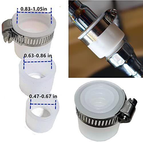 Faucet Sprayer Attachment Flexible Tap Extension Aerator 360 Degree ABS For Kitchen Sink Cold Hot Water